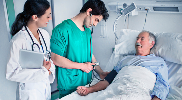 Pflegepersonal in Kliniken